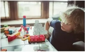 Marioinex-mini waffle / stavebnice / 500 dílků / pro děti od 2 let