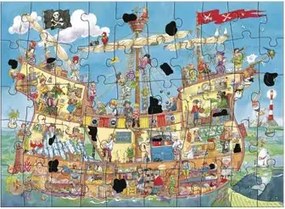 GALT Magické puzzle – pirátská loď 2 / 4 - 8 let