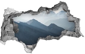 Wallmuralia Nálepka fototapeta 3D výhled Horské štíty 95x73 cm