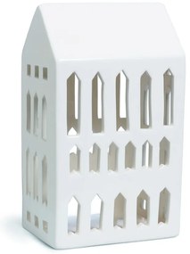 Bílý keramický svícen Kähler Design Urbania Lighthouse Church