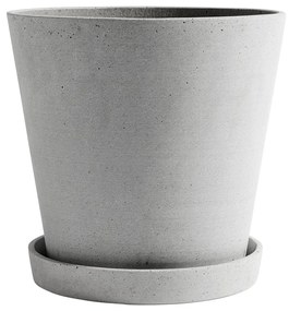 HAY Květináč Flowerpot XXL, Grey