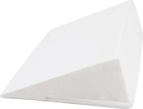 Bellatex Klínový podhlavník Bílá 80x50x20 cm
