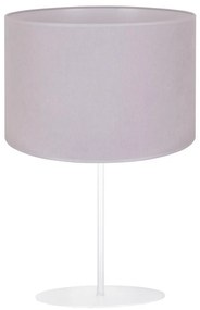 Duolla Duolla - Stolní lampa BRISTOL 1xE14/15W/230V šedá/bílá DU81402