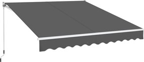 Markýza Yaheetech – tmavě šedá, 250 × 200 cm (257325163274)
