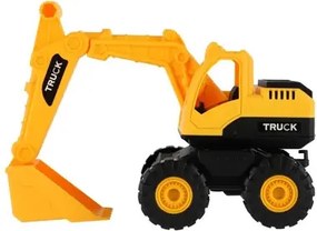TEDDIES Stavební auta 2 ks / Na volný chod / Plast / 18 cm / od 3 let