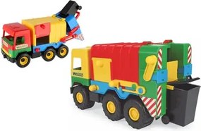 WADER Auto Middle Truck Popelář / 41 cm / plast / od 3 let
