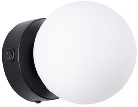 Sollux Lighting Nástěnné svítidlo YOLI 1 Černá