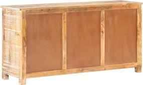 Příborník 151 x 40 x 75 cm hrubé akáciové dřevo 321791
