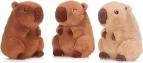 TEDDIES Plyšová kapybara / 22 cm / 3 barvy / od 0 měsíců