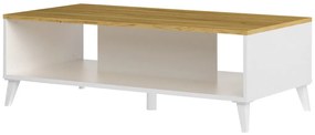 Casarredo - Komfort nábytek Konferenční stolek PIRASTU 41, ořech americký/bílá