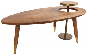 Konferenční stolek Gatsby 110cm hnědé zlato Mango/ 43348