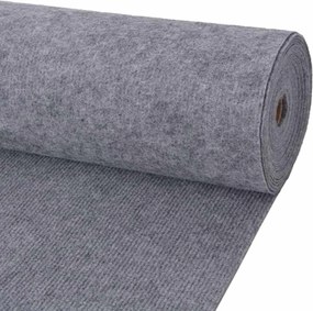 Koberec Šedá 1,2 x 20 m Polyester 331339