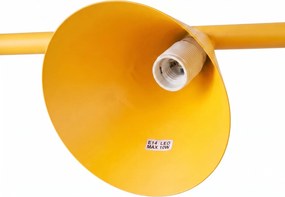 Sollux Lighting Lustr NOX 4L žlutý