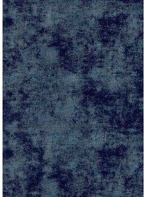 Conceptum Hypnose Kusový koberec EXFAB210, Šedá, Námořní Modrá Rozměr koberce: 80 x 150 cm