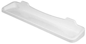 Amirro Plastová polička 60 cm, bílá, 110-011