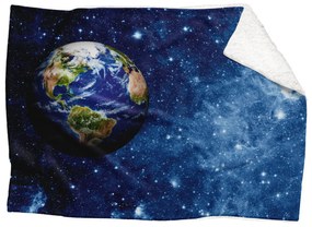 IMPAR Fleecová deka Vesmír 4 150x120 cm (Rozměr : 200 x 140 cm, Podšití beránkem: ANO)