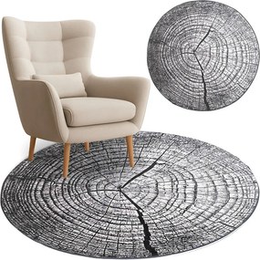 TZ Kruhový vzorovaný koberec Neo Rozměr: 90 cm