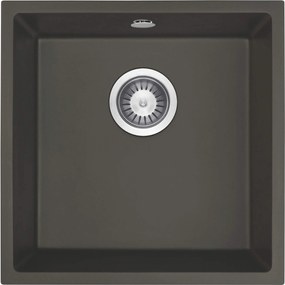 Deante Corda, 1-komorový drez 440x440x200mm, antracitová metalíza, DEA-ZQA_T10A