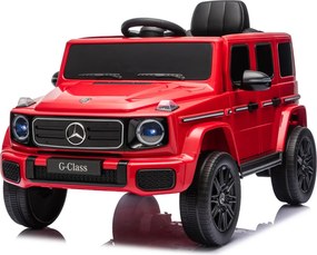 LEAN CARS Akumulátorové vozidlo Mercedes G 4x4 24 V 2580, červené