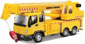 Bburago servisní vozidlo Construction Truck with Crane / měřítko 1:43