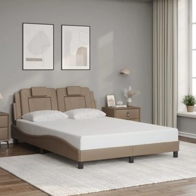 Rám postele Viana s LED bez matrace cappuccino 120 x 200 cm 3214012