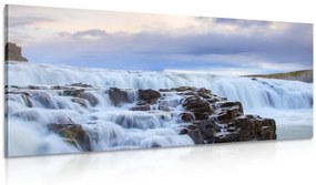 Obraz islandské vodopády - 100x50 cm