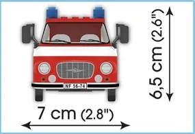 COBI 24594 Barkas B1000 Hasiči / 1:35 / 151 kostek / od 5 let
