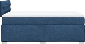 Box spring postel s matrací černá 120x190 cm textil 3285840