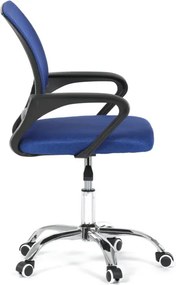 Dětská otočná židle modrá KA-L103 BLUE