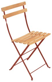 Fermob Skládací židle BISTRO NATURAL - Red Ochre