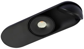 LED bodové světlo Toronto 2 černé