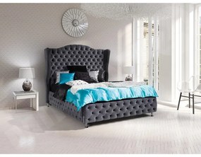 Čalouněná postel Raban, Rozměr postele: 140 x 200 cm, Potah:: Primo 8803