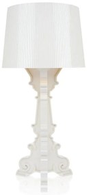 Kartell - Stolní lampa Bourgie - bílá/zlatá