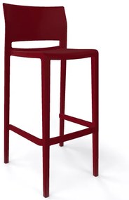 GABER - Barová židle BAKHITA - vysoká, vínová