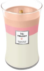 WoodWick Trilogy Blooming Orchard Svíčka váza velká, 609,5 g