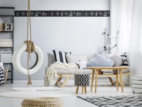 Vinylová bordura LODĚ na zeď do dětského pokoje