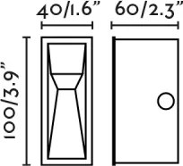 FARO 70928 - LED Vestavné svítidlo TIL LED/3W/24V CRI 90 IP65 černá