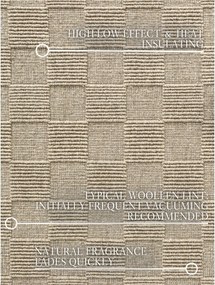 Béžový ručně tkaný vlněný běhoun 80x200 cm Scala – Villeroy&amp;Boch
