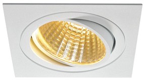 SLV 114281 New Tria DL set, zápustná bodovka 29W LED stmívatelná, 2700K, bílá, 18x18cm
