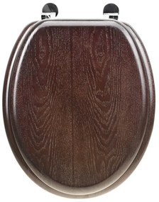 Aqualine, AQUALINE WC sedátko, ořech, 1705-11