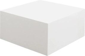 XXXLutz KONFERENČNÍ STOLEK, vysoce lesklá bílá, kompozitní dřevo, 60/60/30 cm Livetastic - Konferenční stolky - 001769007202