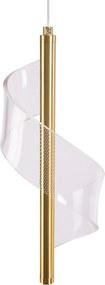Toolight Toolight, LED stropní svítidlo 110cm, 3.6W, APP1550-CP, zlatá, OSW-05477