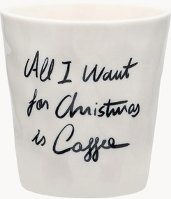 Ručně vyrobený vánoční hrnek All I Want Is Coffee