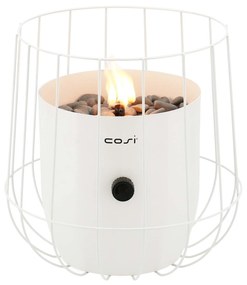 Plynová lucerna COSI Cosiscoop Basket, kov bílý ~ Ø26 x výška 31 cm