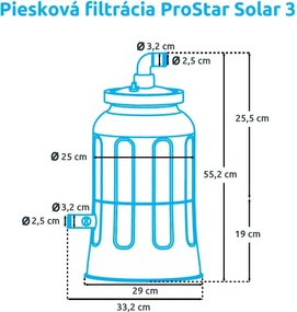 Marimex | Bazénová filtrace ProStar Solar 3 | 10604350