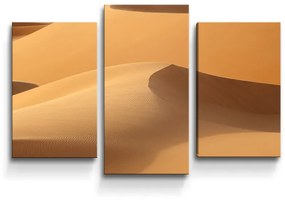 Sablio Obraz - 3-dílný Písečné duny - 75x50 cm