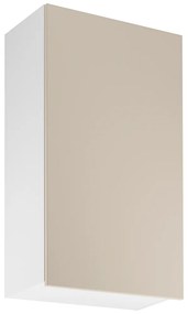SORENTO pl | horní skříňka G60 policová | 60 cm | PRAVÁ | bílá/béžová