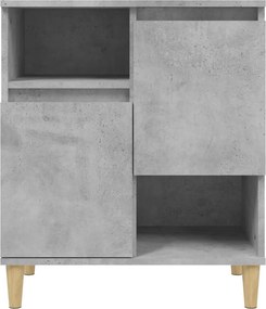 Příborníky 2 ks betonově šedé 60 x 35 x 70 cm kompozitní dřevo 3185723