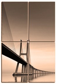 Obraz na plátně - Most Vasco da Gama - obdélník 7245FE (120x80 cm)