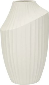 Váza Ice Jar 38 cm krémová